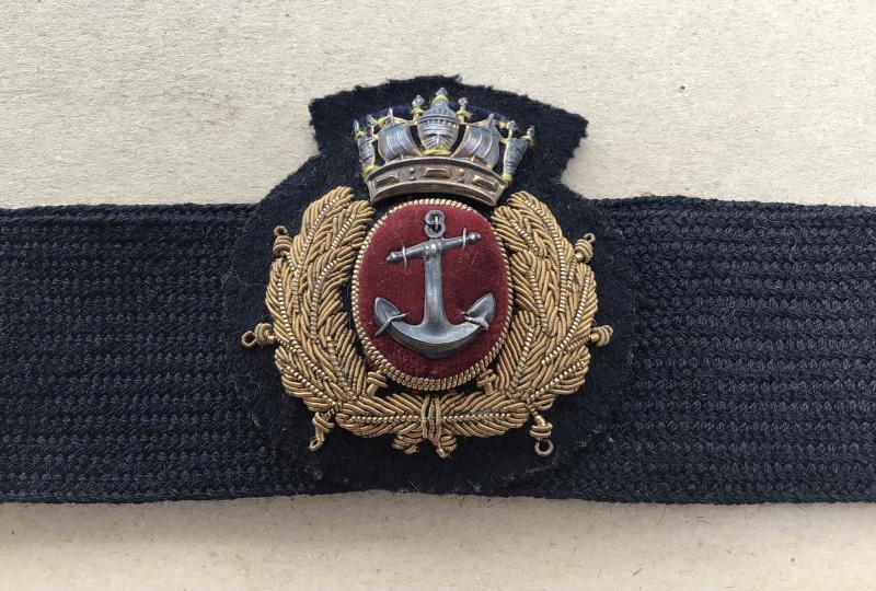 Antik | WW2 Merchant Navy Officers Hat Badge